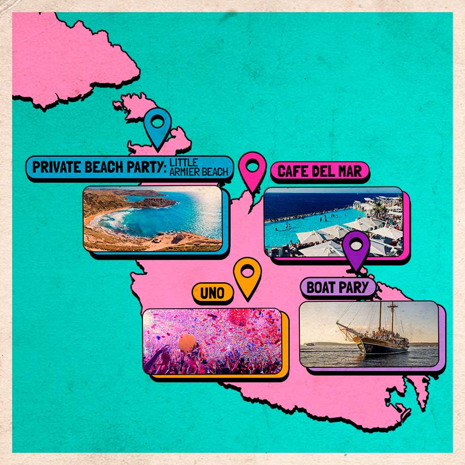 Our venues map image